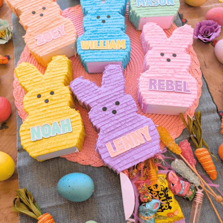 Personalized Easter Peeps Bunnies – Lula Flora